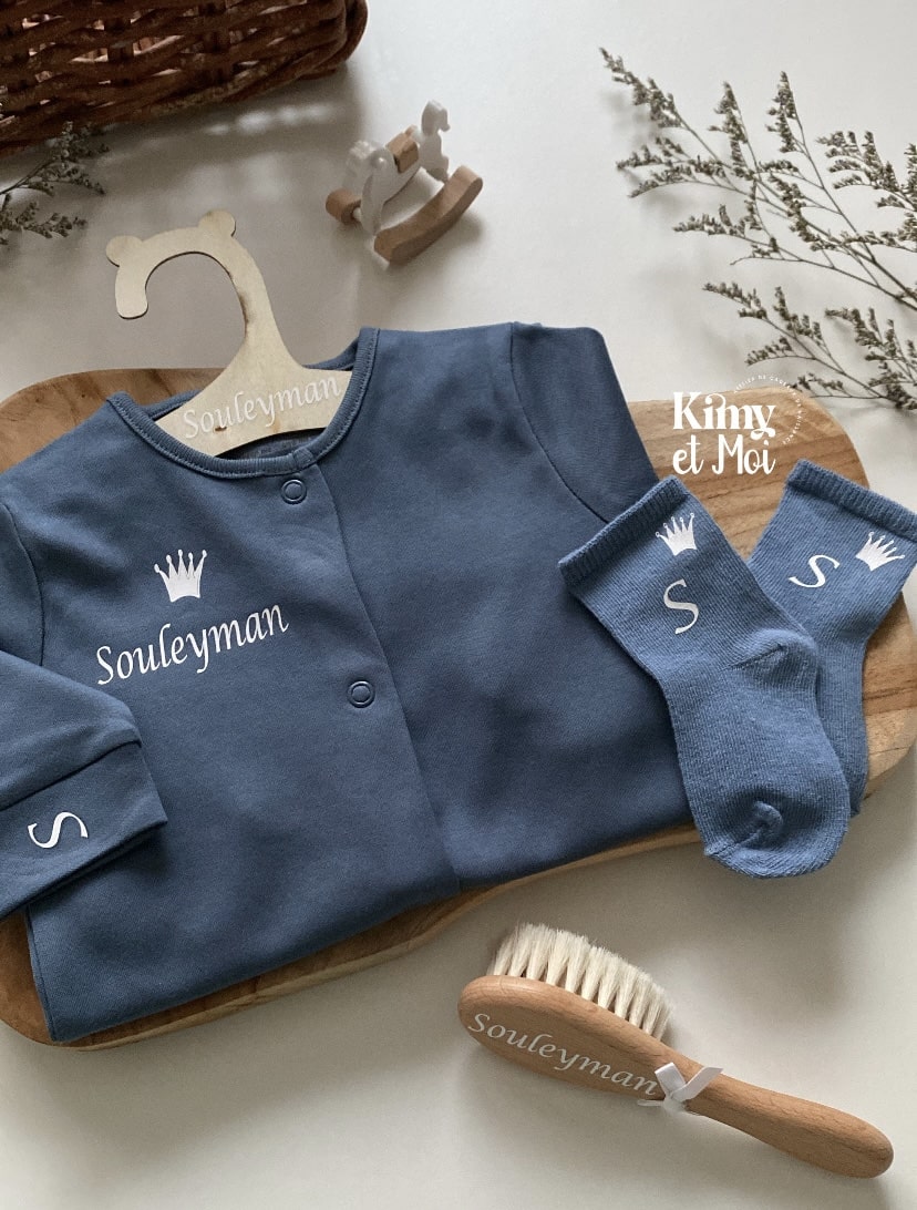 Cocooning Baby Cardigan - Cadeau de naissance - Kimy et Moi